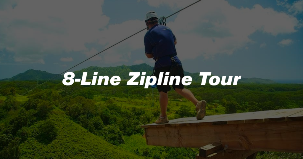 8-LINE ZIPLINE RAINFOREST TOUR – Aloha Adventure Ohana